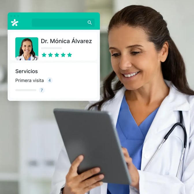 Software médico para pacientes | Doctoralia PRO
